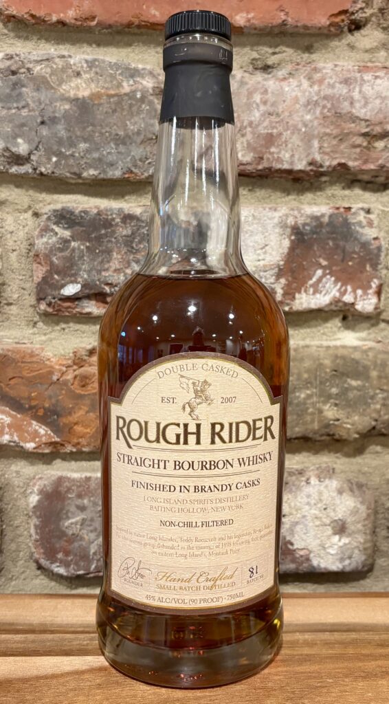 Rough Rider Straight Bourbon Whiskey Finished in Brandy Casks