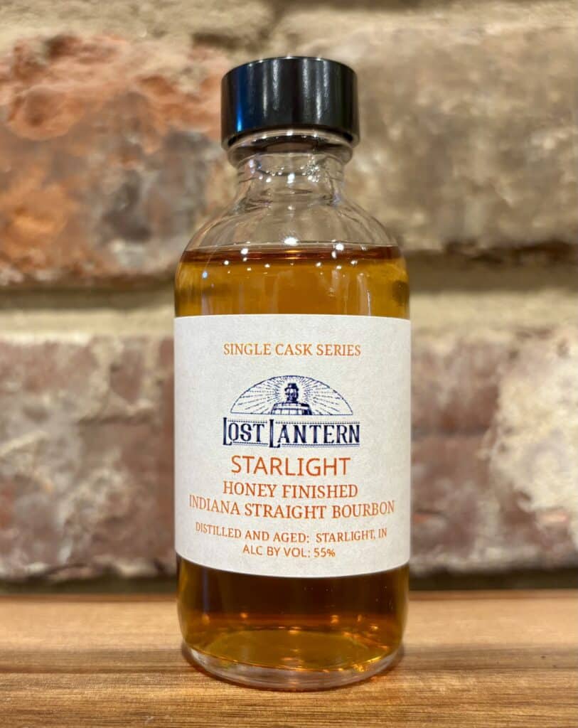 Lost Lantern Starlight Honey Finished Indiana Straight Bourbon