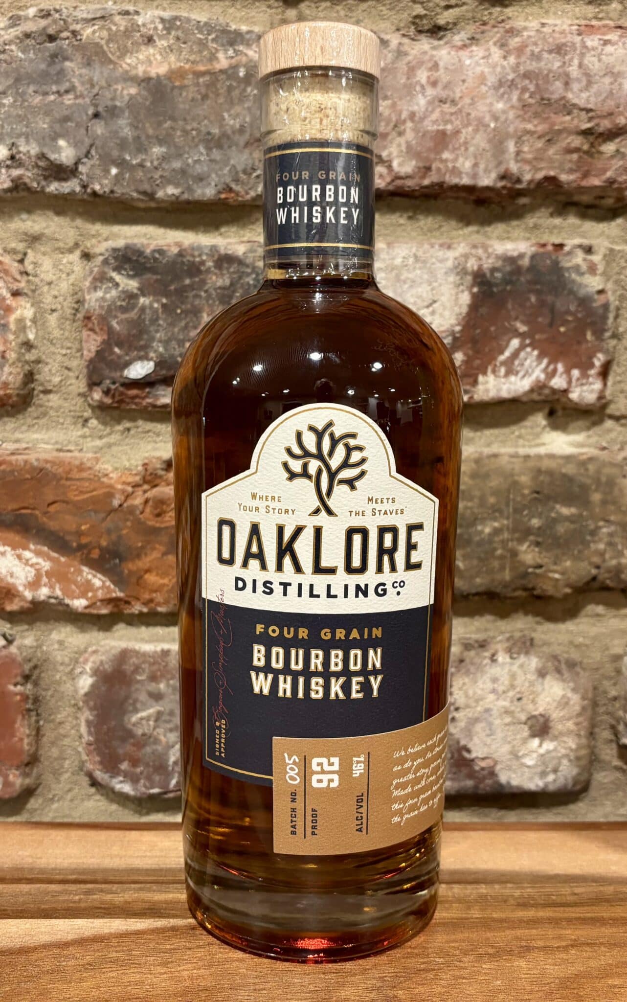 New Release: Oaklore Distilling Co. Four Grain Bourbon Review