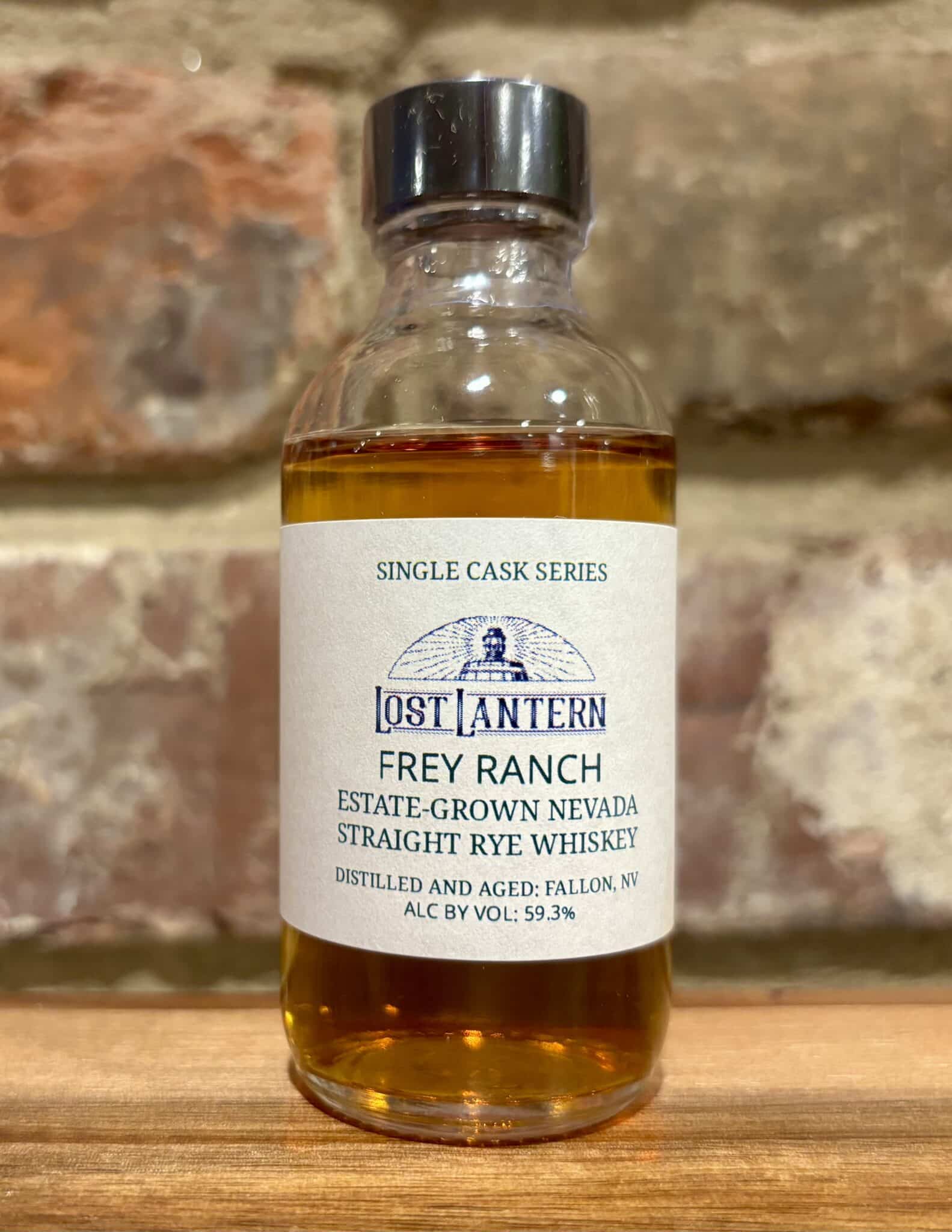 Lost Lantern Estate-Grown Single Cask Series Frey Ranch Nevada Straight ...
