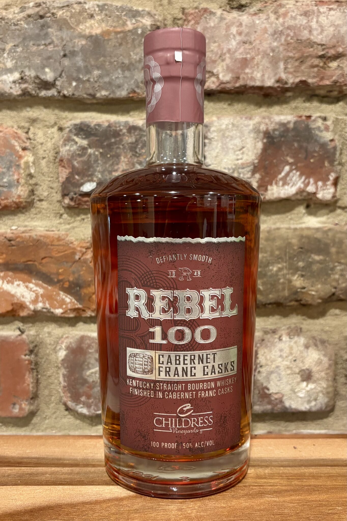 Rebel 100 Bourbon Finished in Cabernet Franc Casks Review