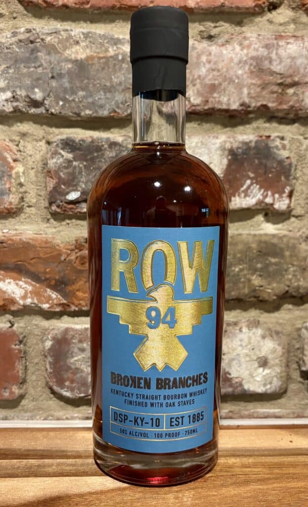 Row 94 Broken Branches Oak Stave Finished Bourbon Review